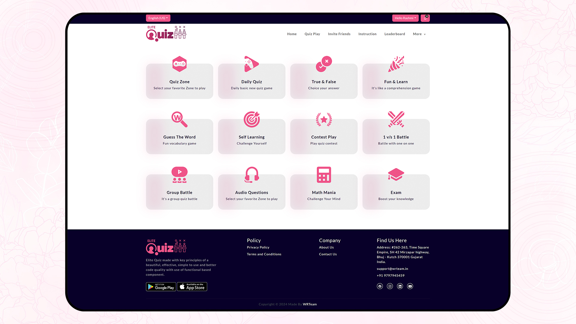 Elite Quiz - Trivia Quiz | Quiz Game - Web Version by WRTeam | CodeCanyon